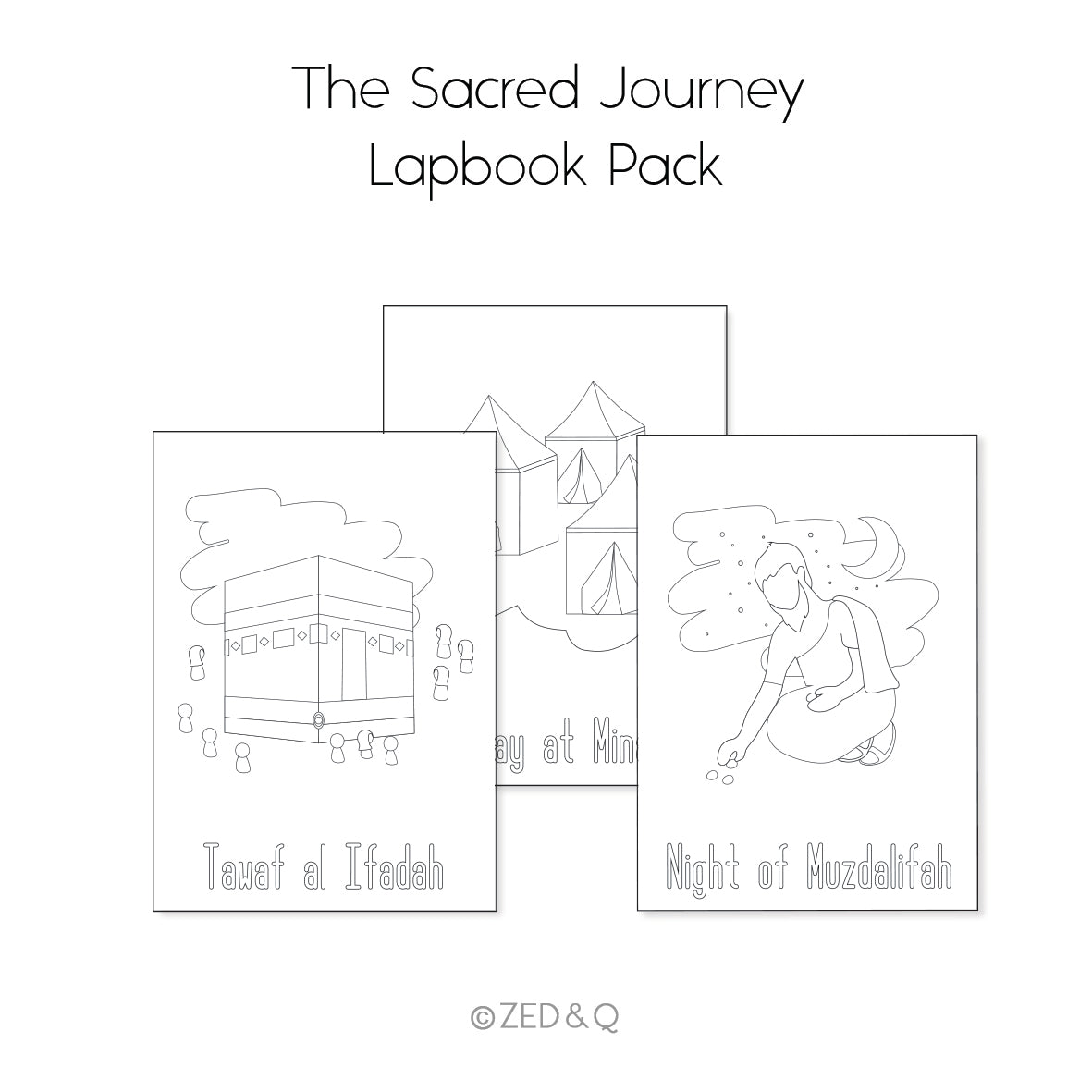 The Sacred Journey - Hajj Ritual Timeline – Zed&Q