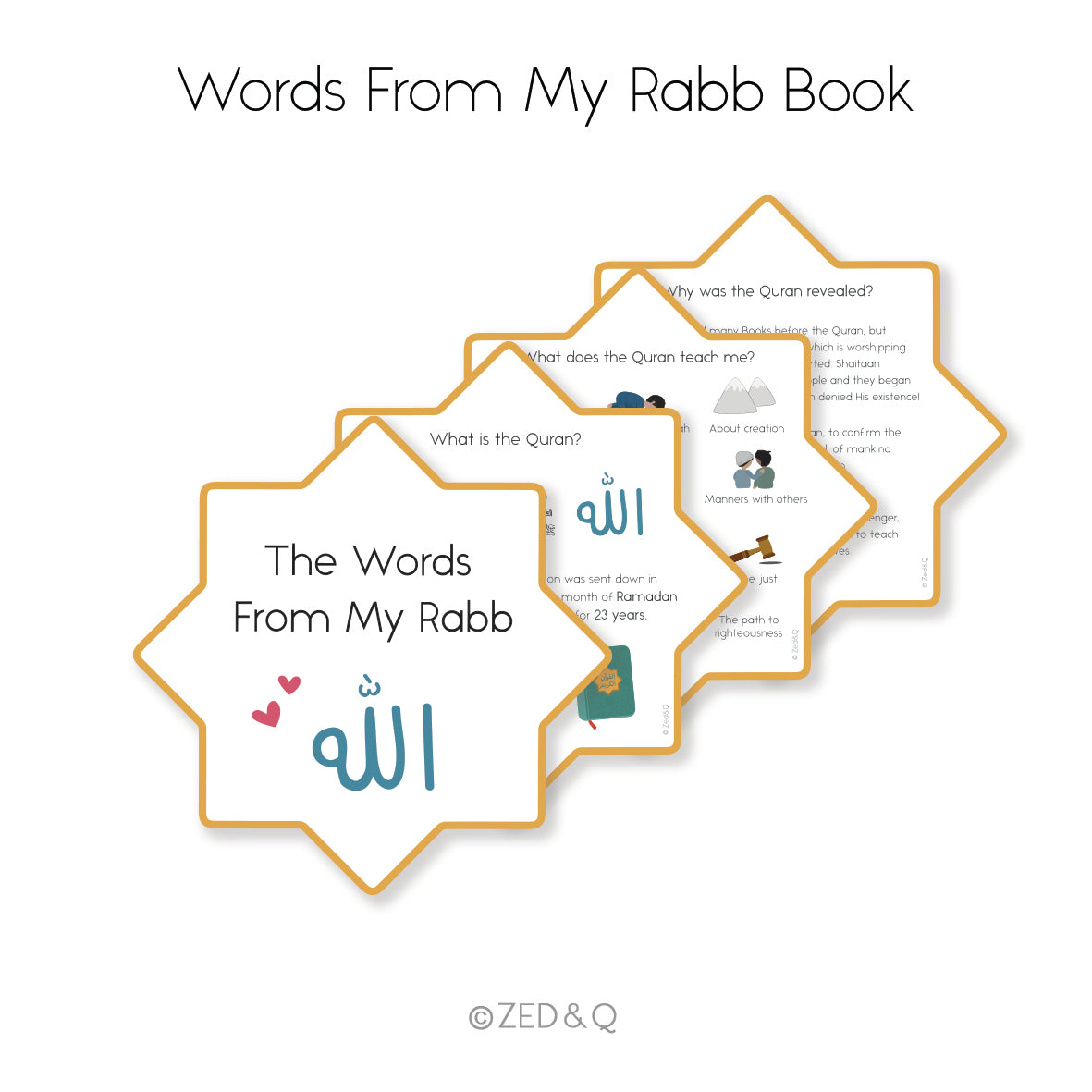 Words From My Rabb Book – Zed&Q