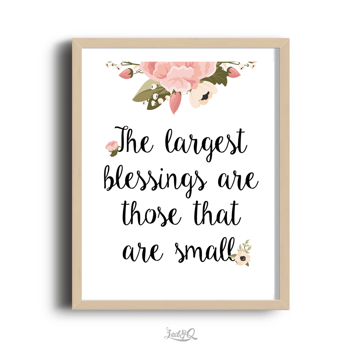 'Small Blessings' Digital Download – Zed&Q